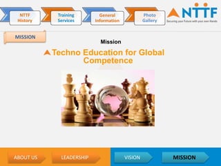 Nttf corporate training presentation | PPTX | Automotive Industry | Industries