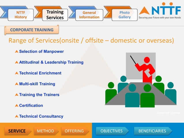 Nttf corporate training presentation | PPTX | Automotive Industry ...