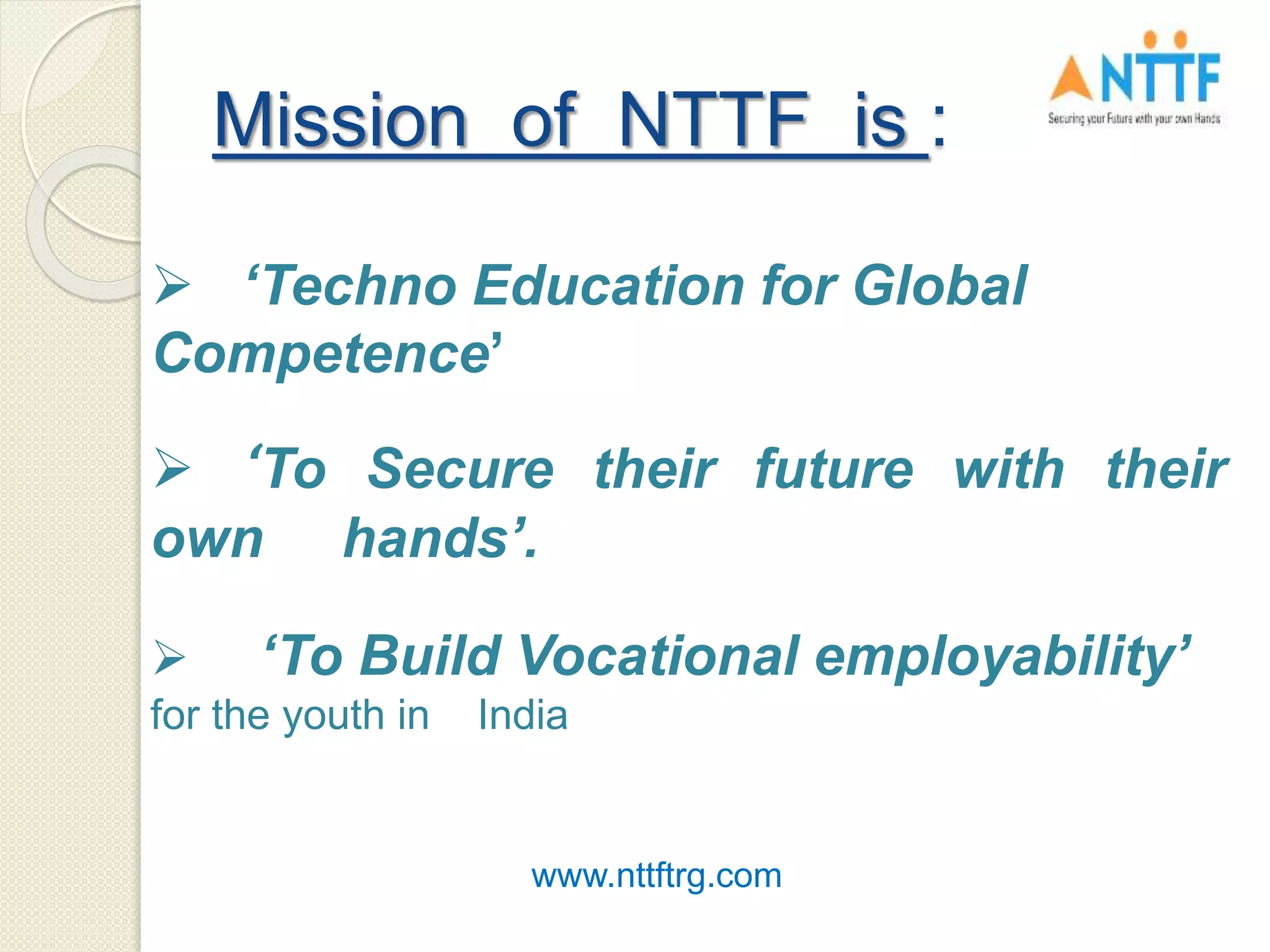 NETTUR TECHNICAL TRAINING FOUNDATION | PPTX