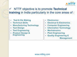 NETTUR TECHNICAL TRAINING FOUNDATION | PPTX
