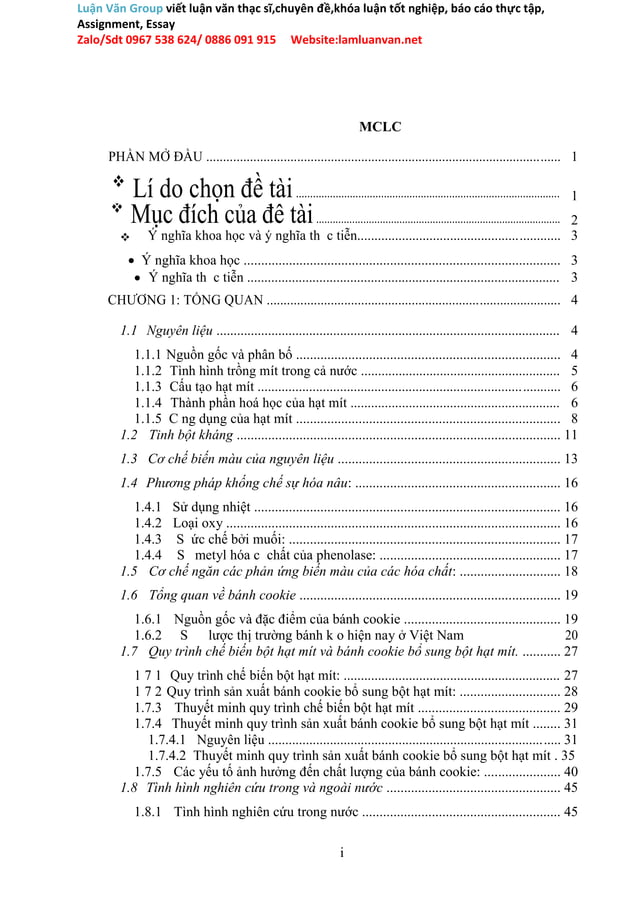 Đồ án tốt nghiệp Khảo sát quy trình chế biến bột hạt mít và ứng dụng trong sản xuất bánh cookie ...