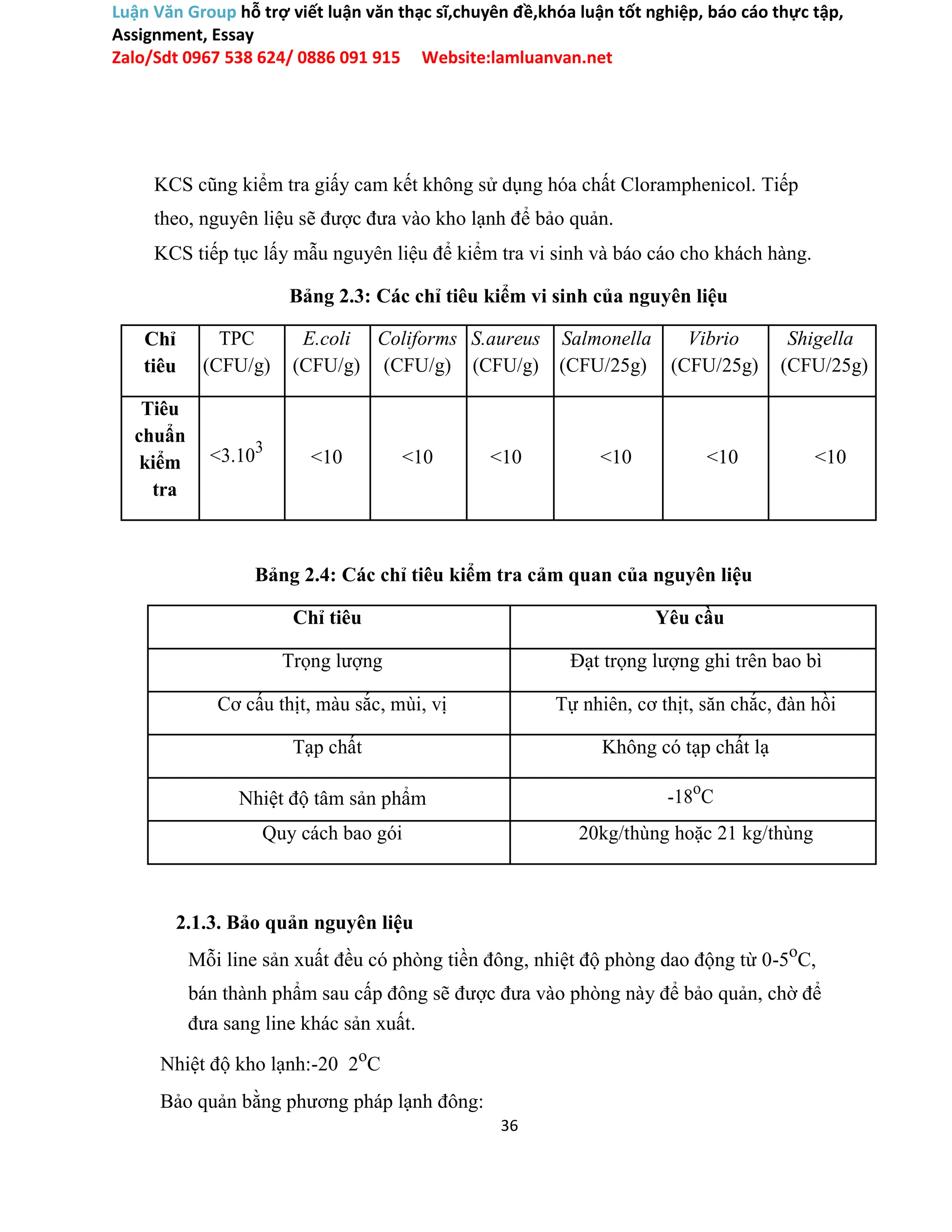 Đồ án tốt nghiệp Nghiên cứu, xây dựng kế hoạch HACCP cho quy trình sản xuất cá hồi sushi đông ...