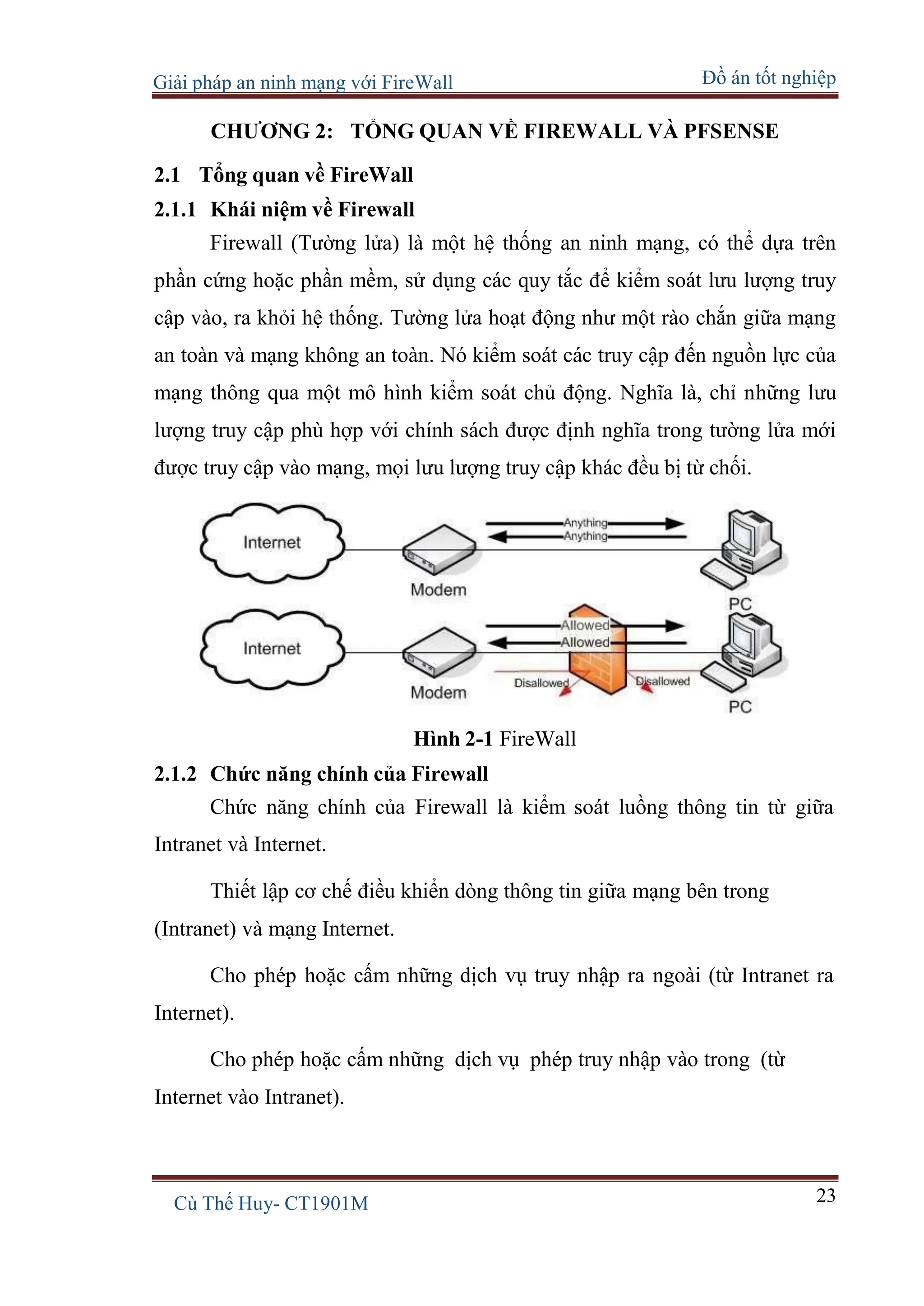 Đồ Án Tốt Nghiệp Tìm Hiểu Giải Pháp An Ninh Mạng Với Firewall.docx