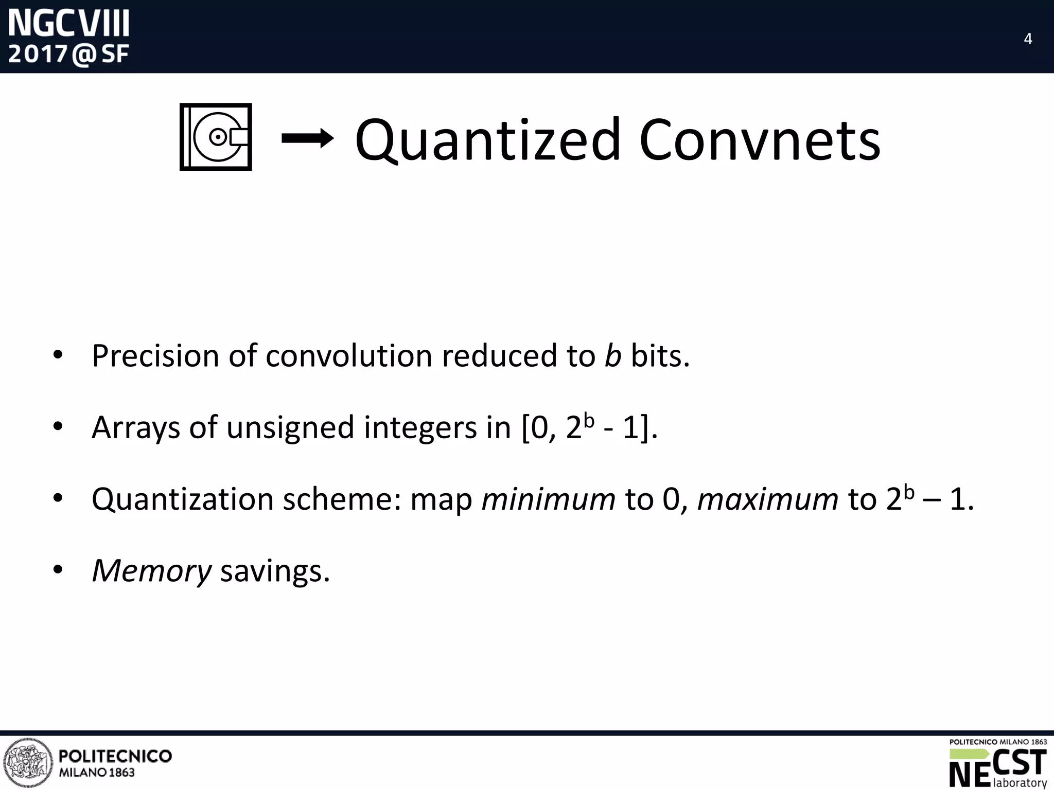 Fast Algorithms for Quantized Convolutional Neural Networks | PPT Fast Algorithms for Quantized Convolutional Neural Networks | PPT