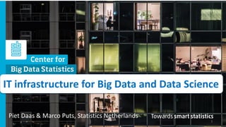 IT infrastructure for Big Data and Data Science at Statistics ...