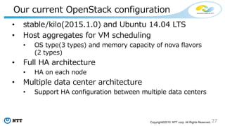 NTTs Journey with Openstack-final | PPT