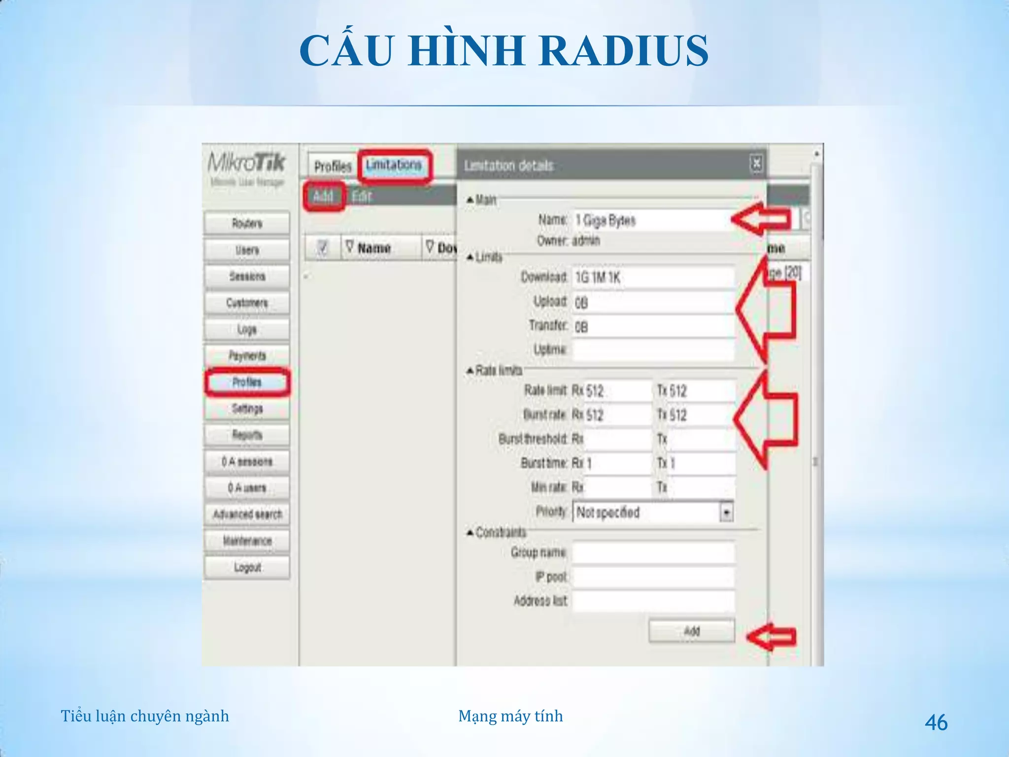 Tìm Hiểu WLAn, Giao Thức Radius, Mikrotik Router | PDF