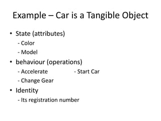Object oriented progrmming | PPT