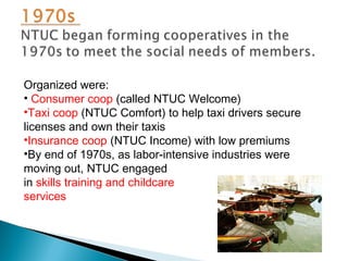 Ntuc coops and social enterpises | PPT