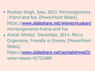 Grade 8: Microorganisms. | PPTX