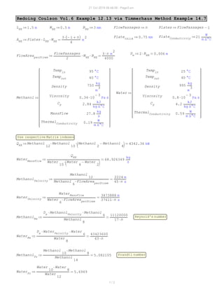 A non-Iterative way for preliminary designing Plate & Frame Exchanger | PDF
