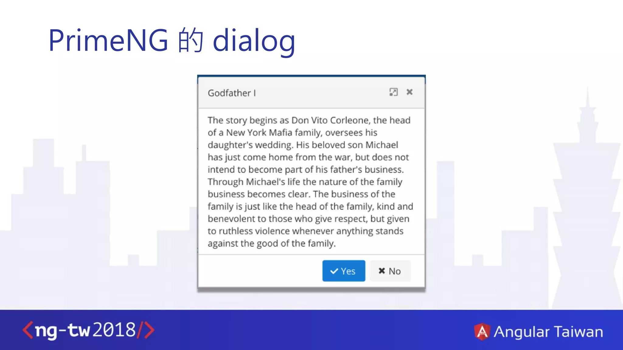 Angular Taiwan 2018 - Angular CDK | PDF