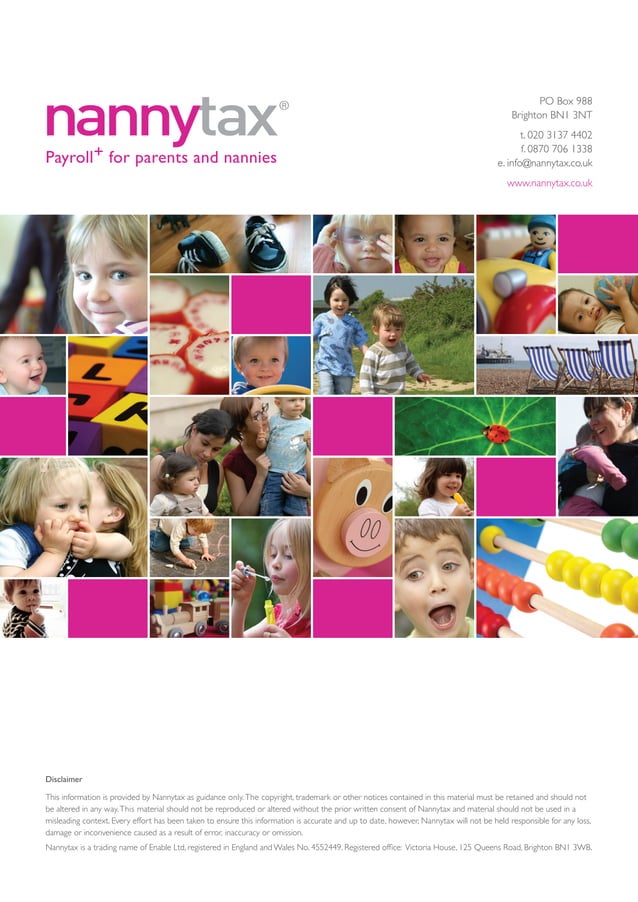 Nannytax Wages Survey Annual Report | PDF