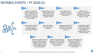 Netsol technologies Investor Presentation 2021 | PPT