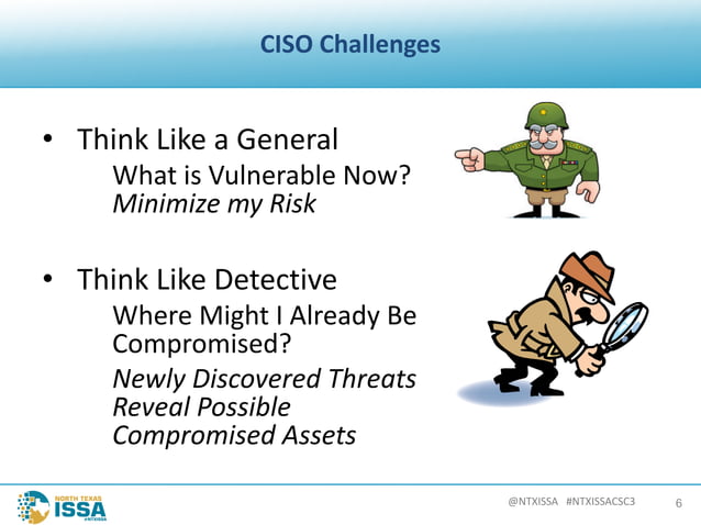 NTXISSACSC4 - Introducing the Vulnerability Management Maturity Model ...