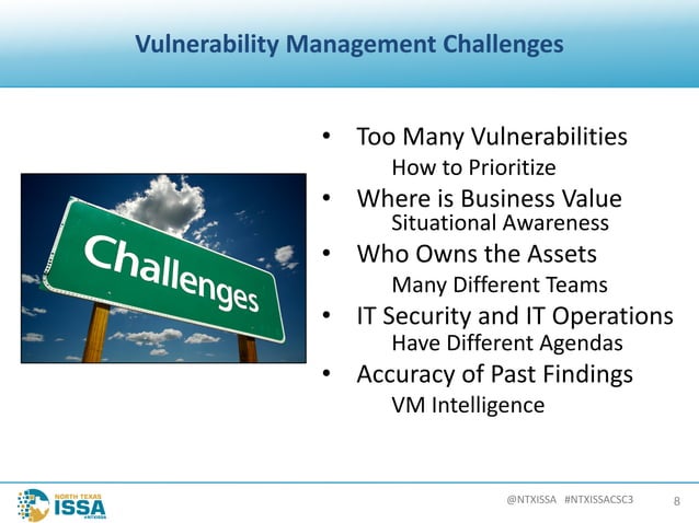 NTXISSACSC4 - Introducing the Vulnerability Management Maturity Model ...