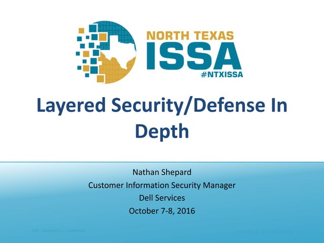 NTXISSACSC4 - Layered Security / Defense in Depth | PDF