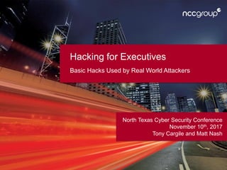 Ntxissacsc5 red 1 & 2 basic hacking tools ncc group | PPT