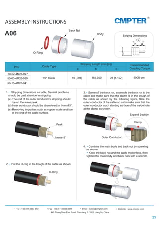 N type connector | PDF