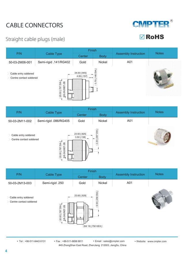 N type connector | PDF
