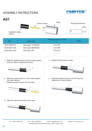 N type connector Catalog | PDF