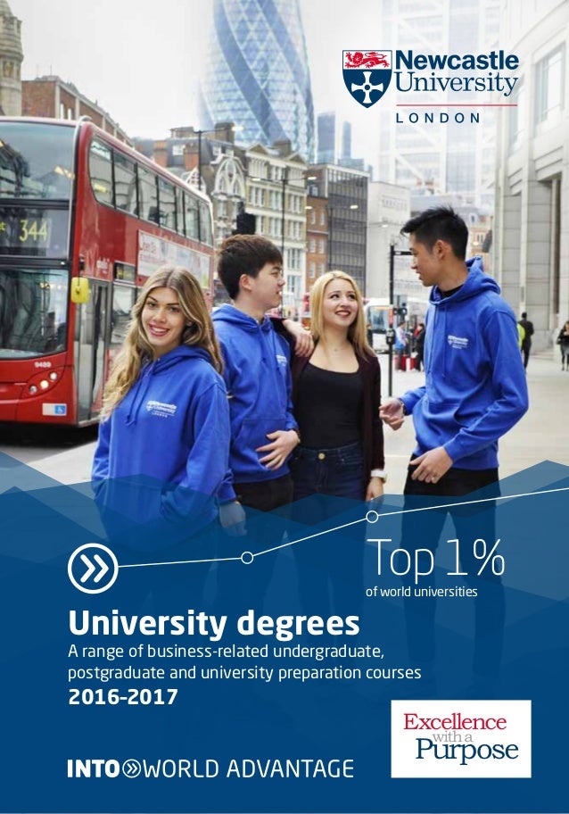 Newcastle University Nu london-brochure-2016-17