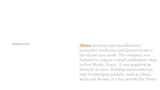 Alcon (2015) | Agency: Oni360 | PPT