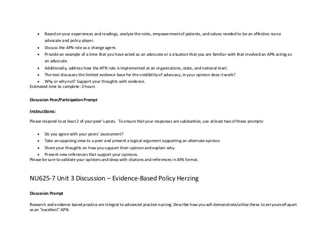 NU625-7 Full Course Herzing University | PDF