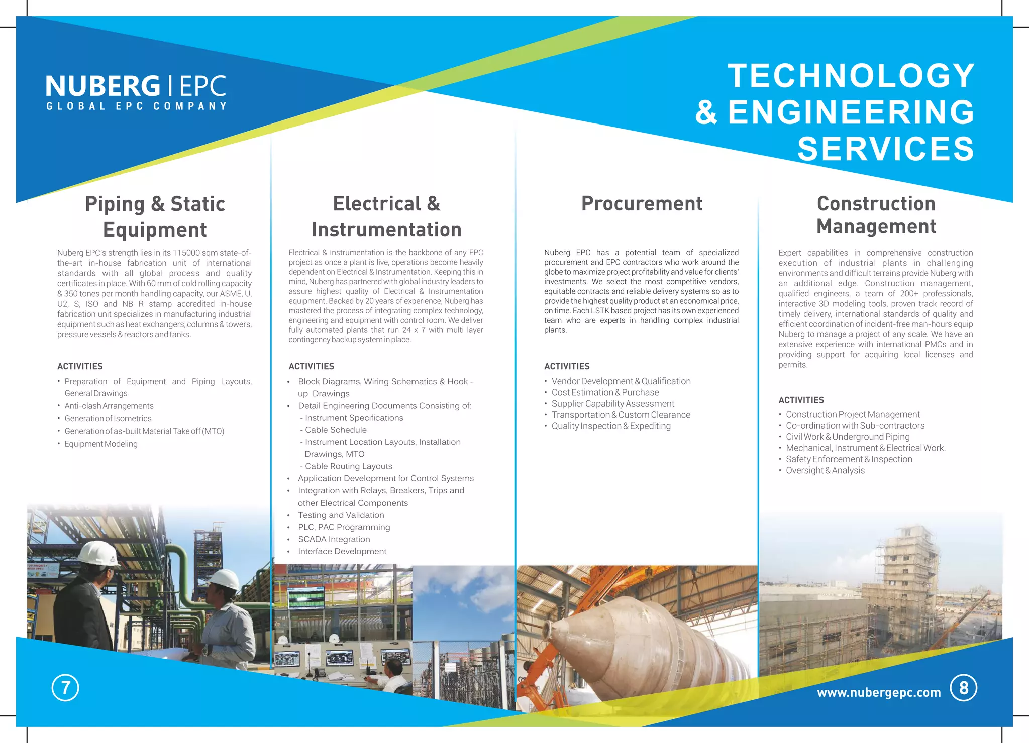 Nuberg EPC Company Profile | PDF