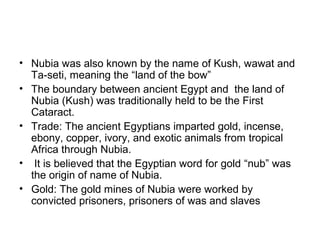 Nubia facts 2 | PPT