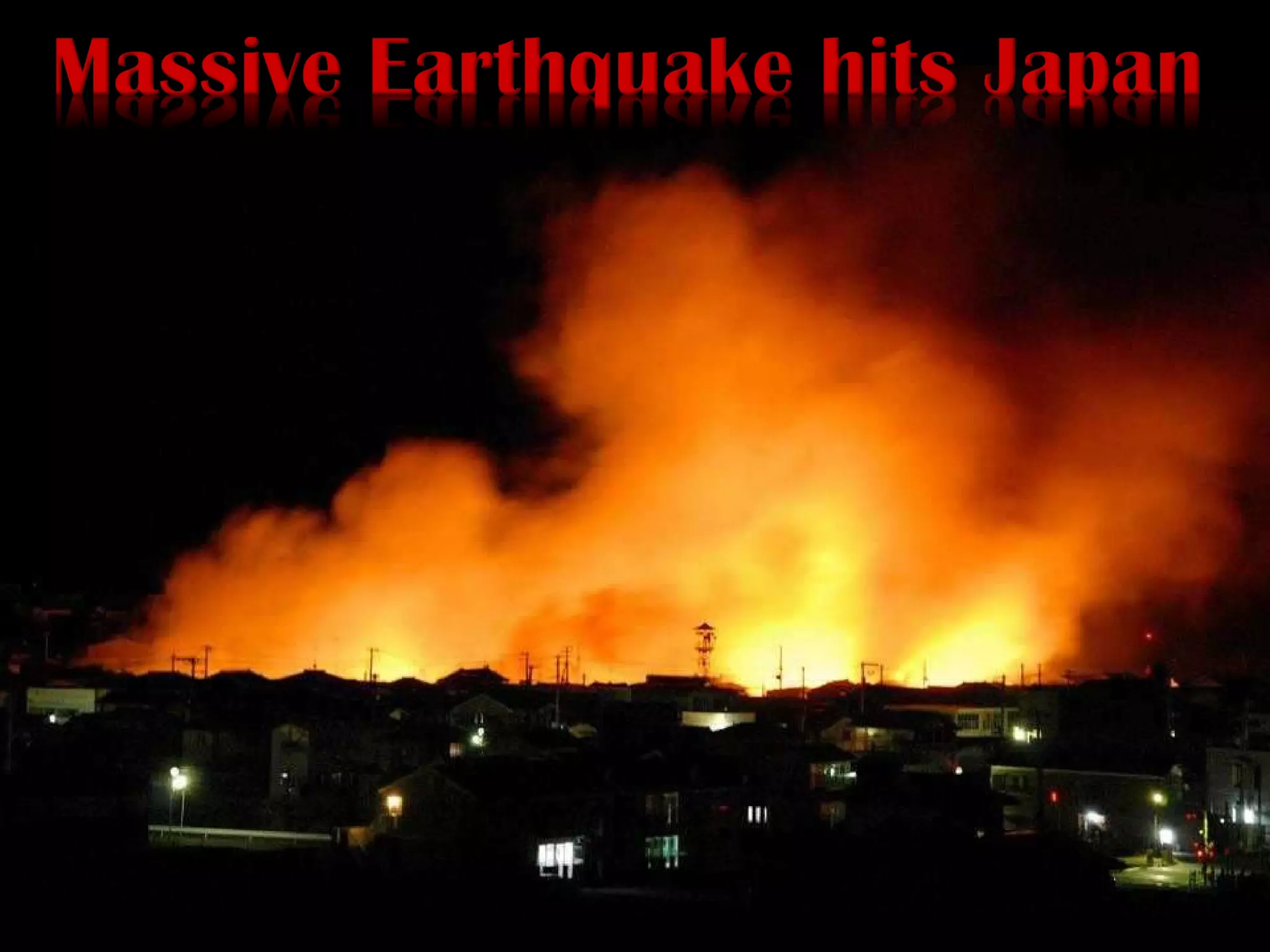 Massive earthquake hits JAPAN – 2011 march-11 | PPS
