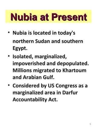 Nubia project usip_jul96 (Distruction of Nubia by dams) | PDF