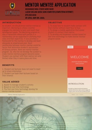 Mentor Mentee Social Network Using Real Time Technology | PDF