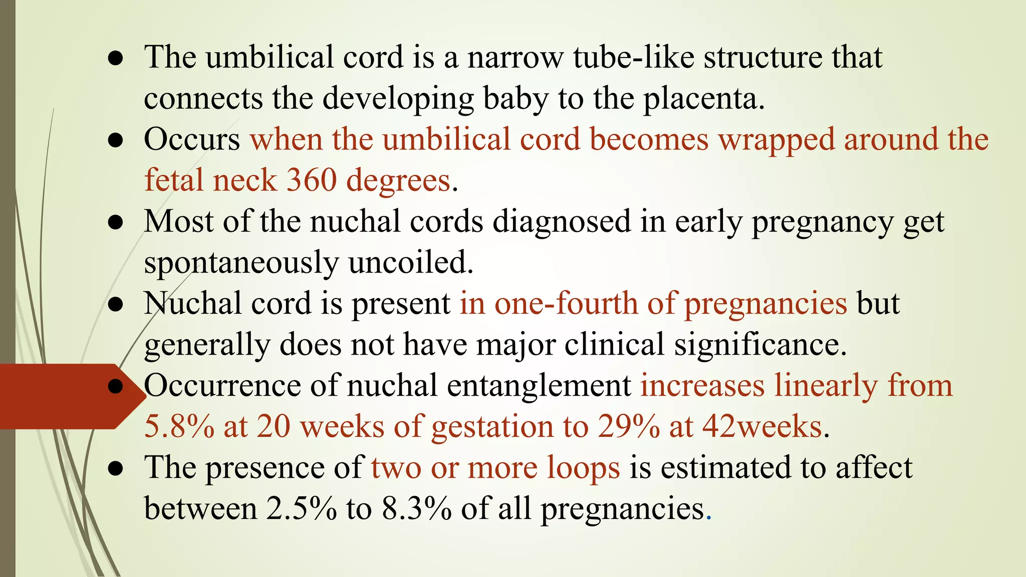 Cord Around The Neck Nuchal Cord Rivin Ppt