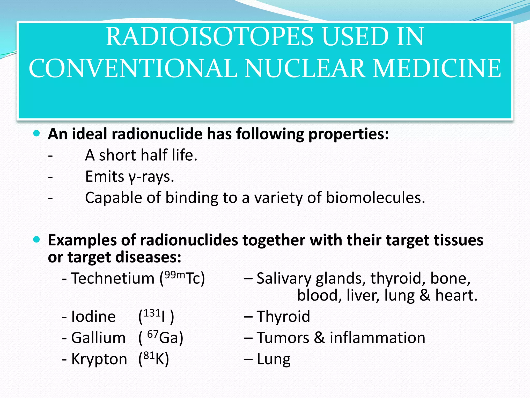 Nucleaer imaging | PPTX