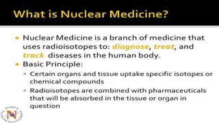 Nuclear Engineering Application in medical field | PPT
