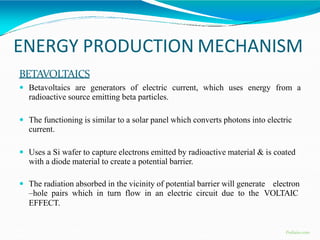 Nuclear battery-ppt | PPTX