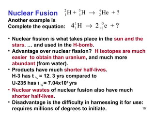 Nuclear chemistry2218 | PPT