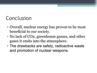 Nuclear Energy | PPT | Power and Energy Industry | Industries