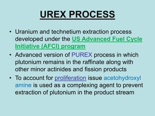 Nuclear fuel-reprocessing | PPT