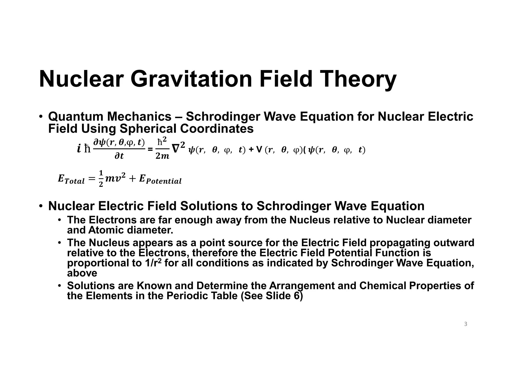 Nuclear Gravitation Field Theory Demonstrates Strong Nuclear Force is ...