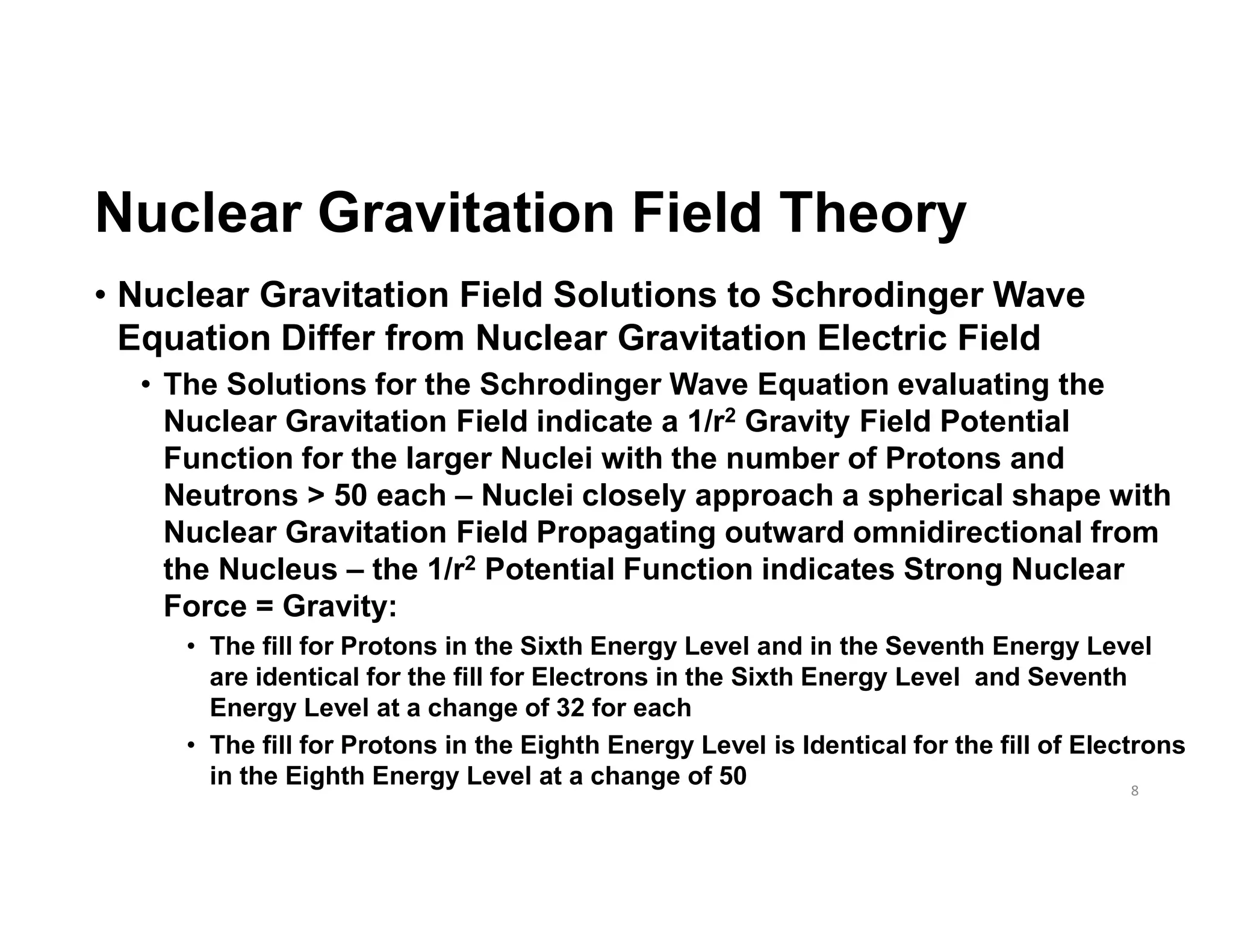 Nuclear Gravitation Field Theory Demonstrates Strong Nuclear Force is ...