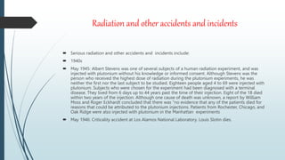 Nuclear And Radiation Accidents And Incidents.pptx