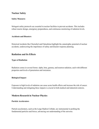 Nuclear Atomic Physics, quantum theory and nuclear reactions | PDF