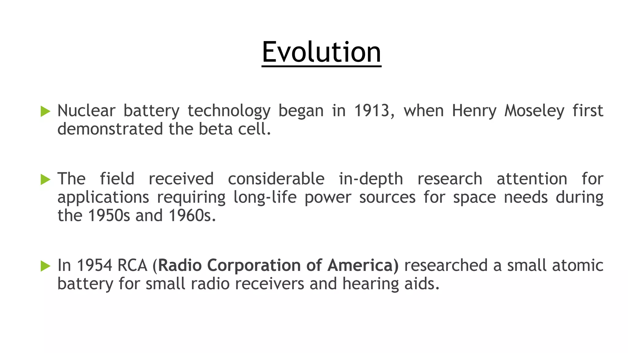 Nuclear Battery PPT | PPTX