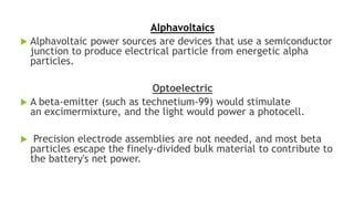 Nuclear Battery PPT | PPTX