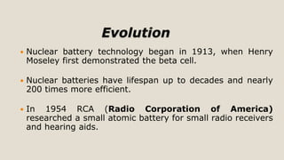 Nuclear battery | PPT
