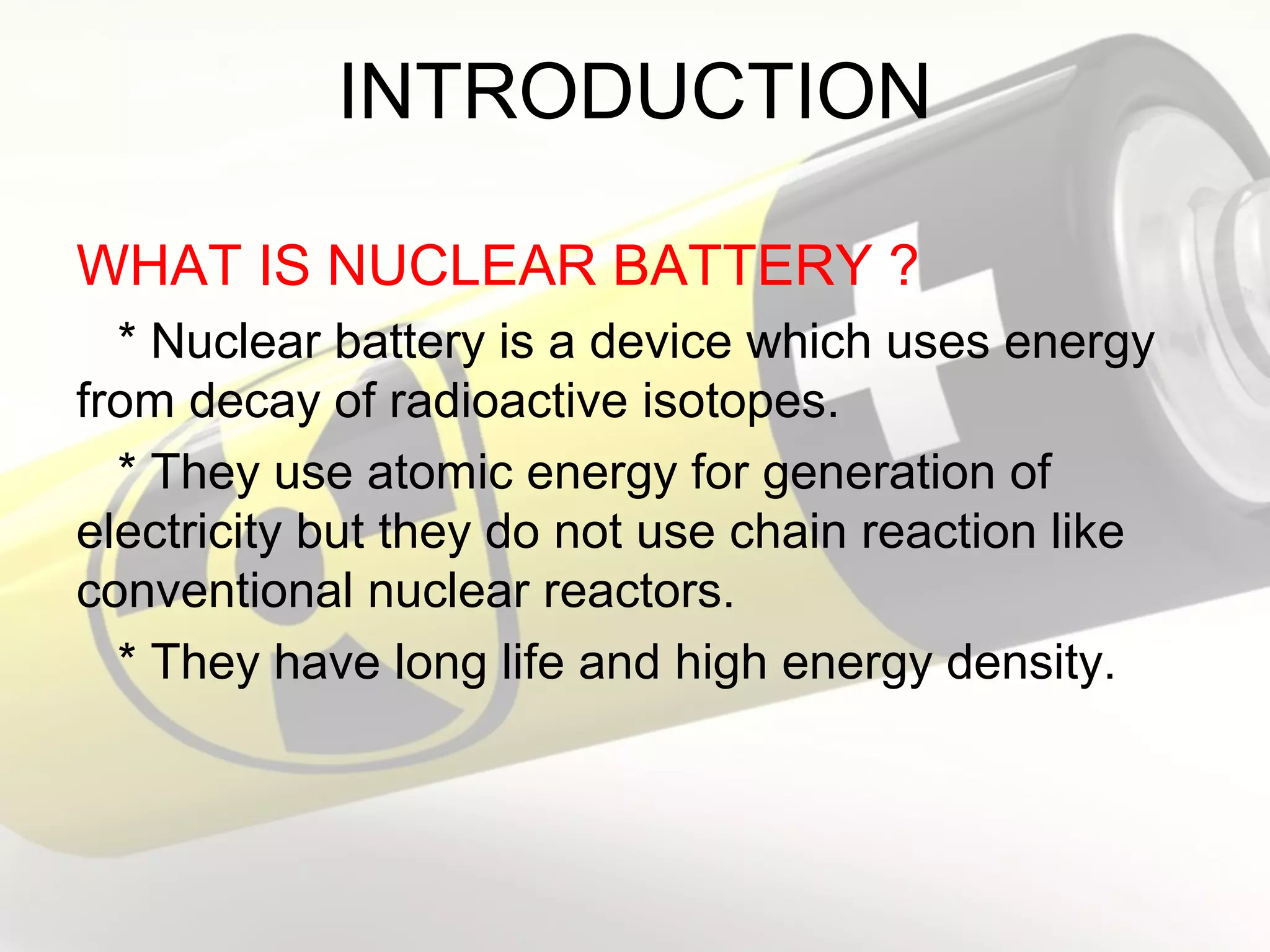 Nuclearbattery | PPT