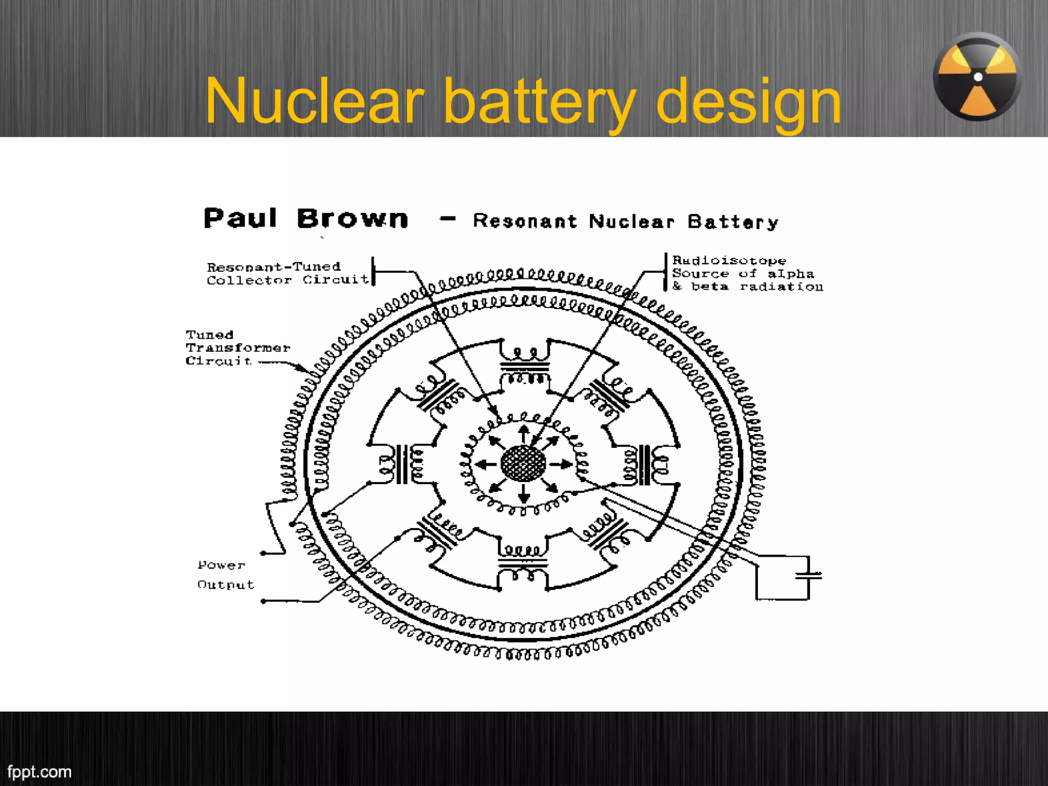Nuclear battery by kasyap | PPT