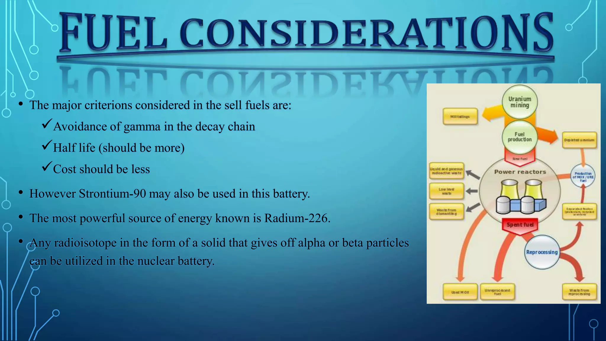 Nuclear battery-A power point presentation | PPTX